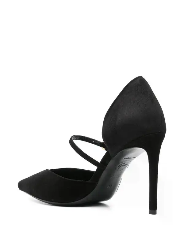 GINISSIMA 95mm Buckle-strap Pumps