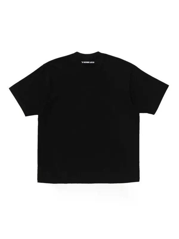 A BATHING APE Logo-print T-shirt - Black