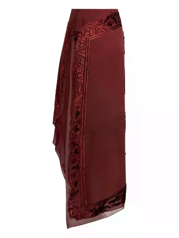 Etro Semi-sheer Midi Skirt