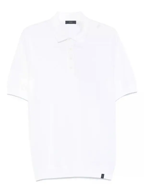 FAY Piqué Polo Shirt