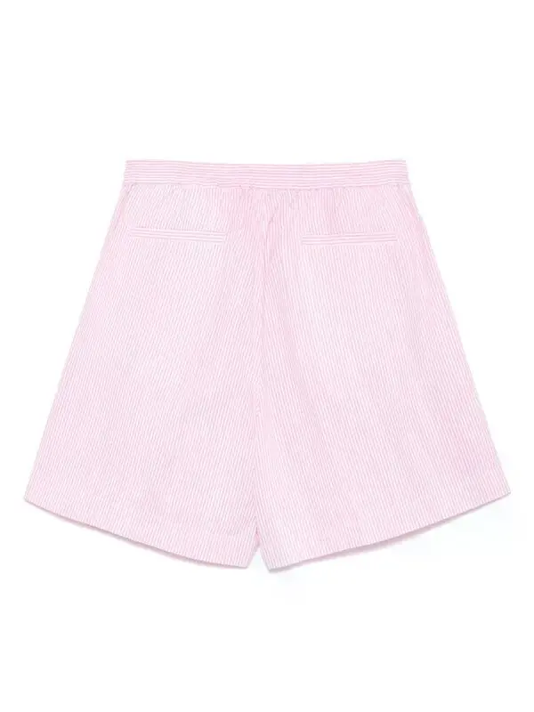 Aspesi Seersucker Bermuda Shorts