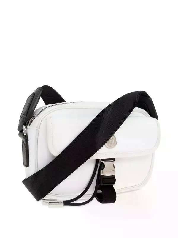 Moncler Water-repellent Crossbody Bag - White