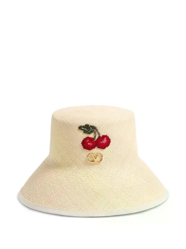 Valentino Garavani Vlogo Signature Cherryfic Bucket Hat - Multicolour