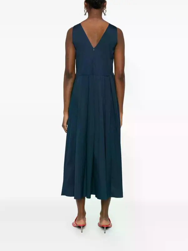 Max Mara Moira Midi Dress In Blue - 60% Off | Editorialist