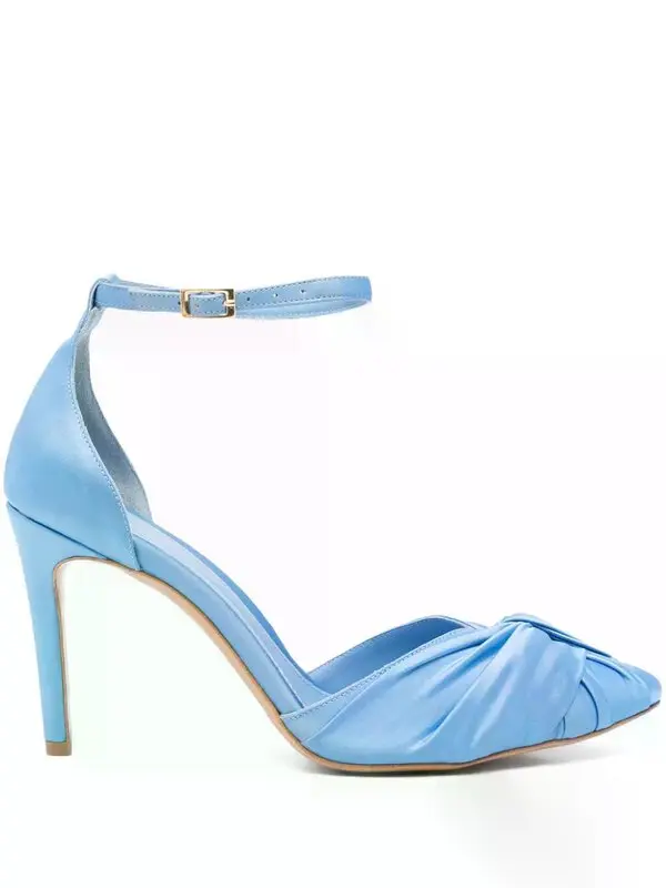 GINISSIMA 95mm Satined Pumps