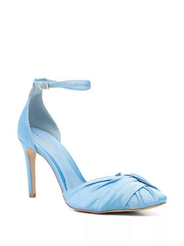 GINISSIMA 95mm Satined Pumps