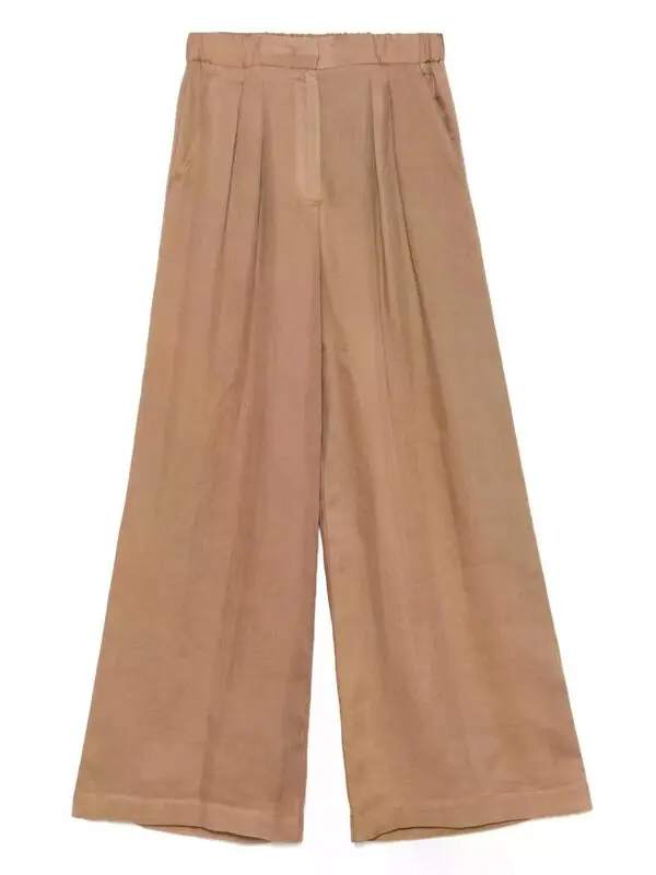 Lorena Antoniazzi Pleat-detailing Trousers