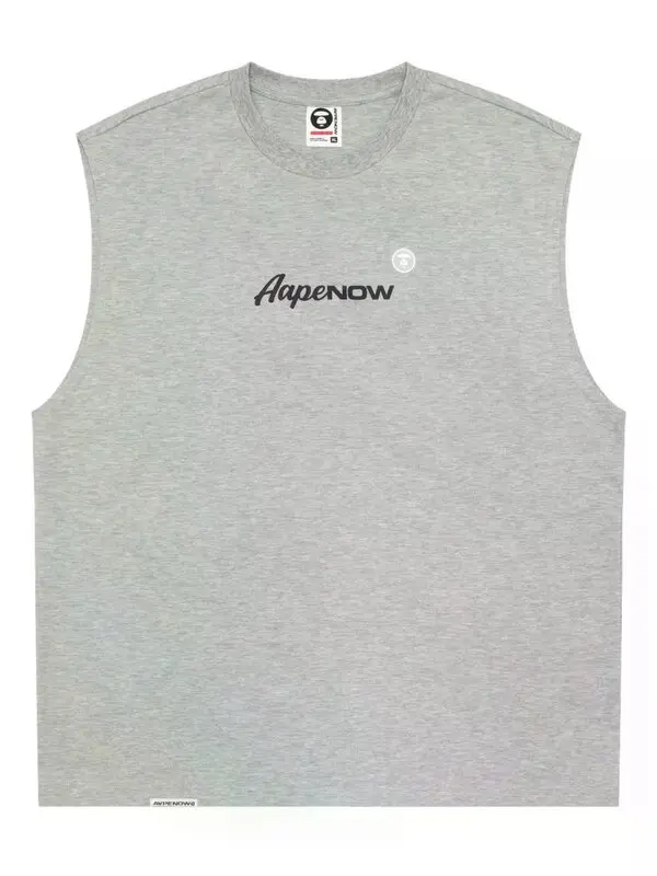 AAPE BY *A BATHING APE® Logo T-shirt - Grey