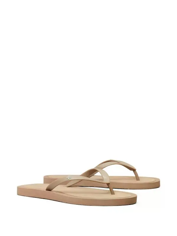 Tory Burch Kira Padded Flip Flops - Neutrals
