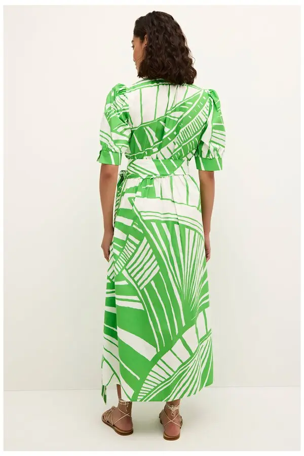 MARIE OLIVER Rita Wrap Dress - Verdant