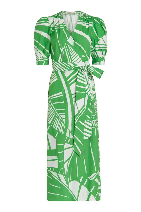 MARIE OLIVER Rita Wrap Dress - Verdant