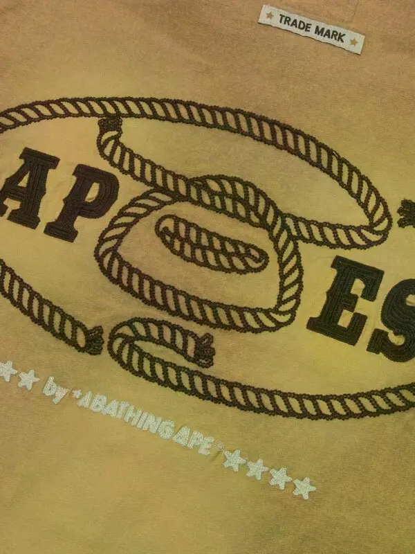 AAPE BY *A BATHING APE® Embroidered-logo Shirt