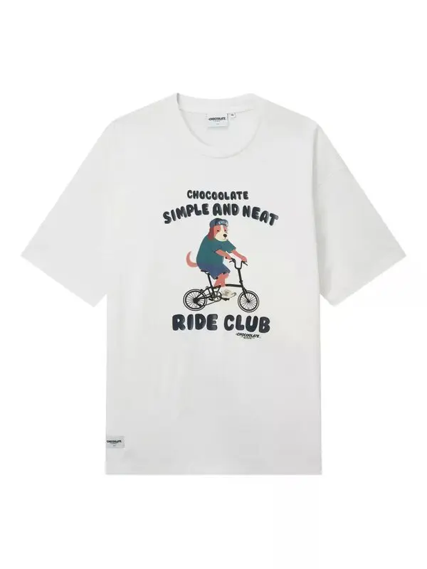 CHOCOOLATE Graphic-print T-shirt - White