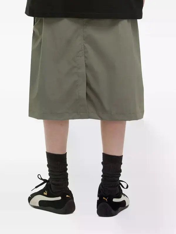 MUSIUM DIV. Cargo-pockets Midi Skirt - Green