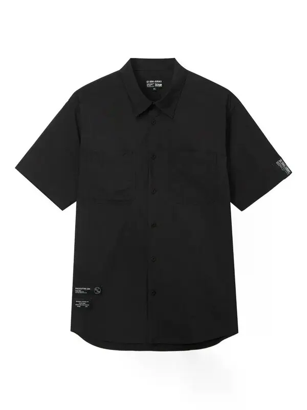 Izzue Short-sleeve Utility Shirt - Black