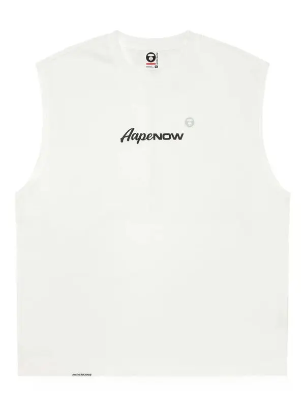 AAPE BY *A BATHING APE® Logo T-shirt - White