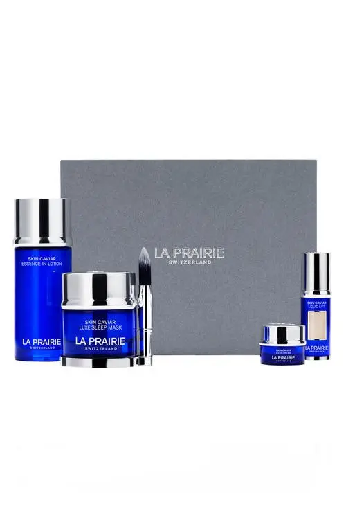 La Prairie Skin Caviar Night Indulgence Set $778 Value - No Color