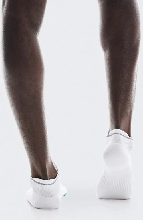 On Elite Run No-show Socks - White/ Ivory