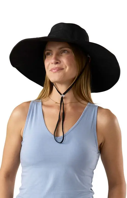 UV SKINZ Wide Brim Hat - Black