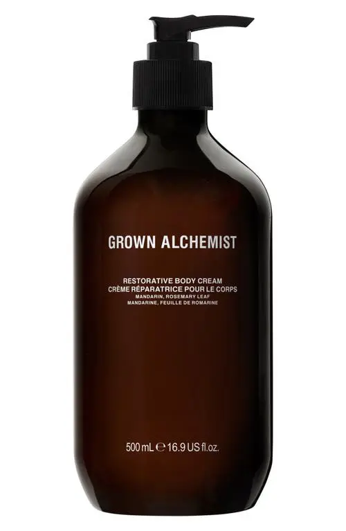 GROWN ALCHEMIST Restorative Body Cream Moisturizer With Shea Butter - No Color
