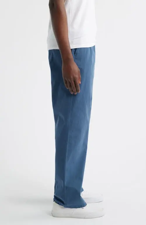 Brixton Broadway Relaxed Twill Pants - Washed Denim Blue