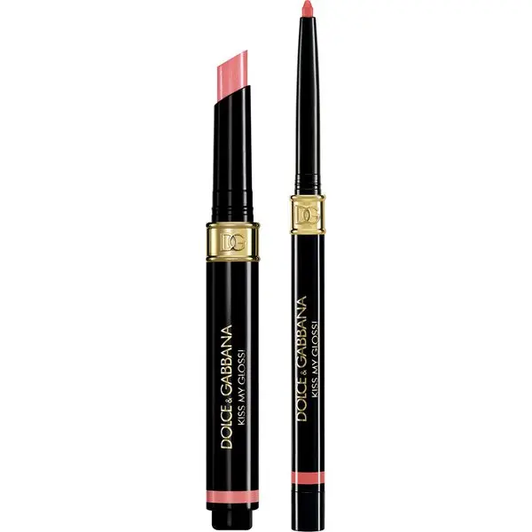 Dolce & Gabbana Kiss My Gloss! 4d Lip Gloss Stick & Lip Liner Set - 1 - Whisper
