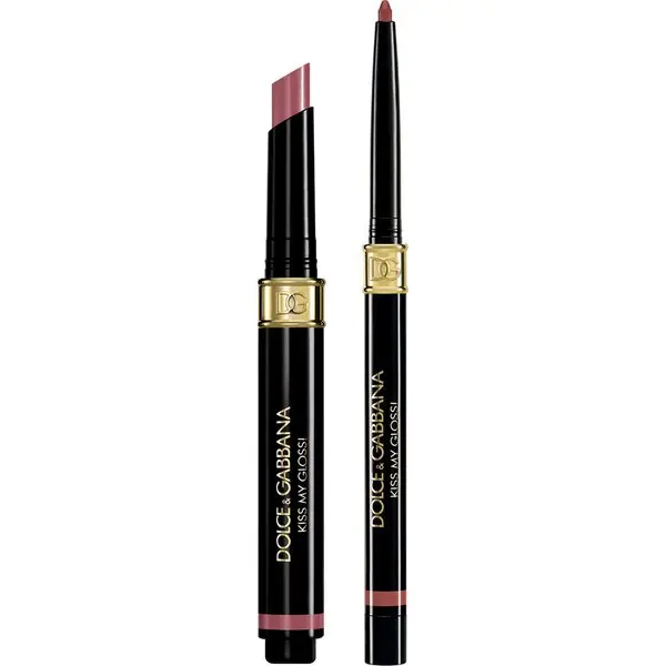 Dolce & Gabbana Kiss My Gloss! 4d Lip Gloss Stick & Lip Liner Set - 2 - Giggle