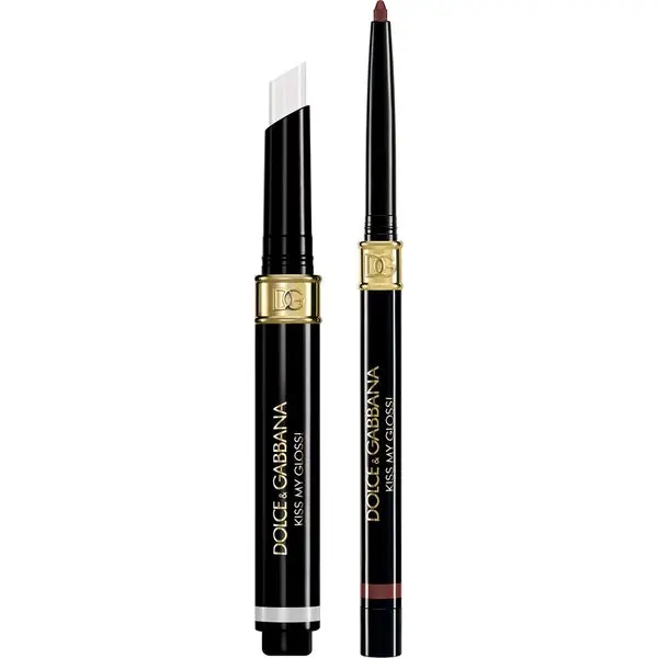 Dolce & Gabbana Kiss My Gloss! 4d Lip Gloss Stick & Lip Liner Set - 4 - Gossip