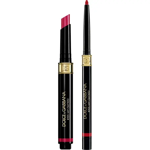 Dolce & Gabbana Kiss My Gloss! 4d Lip Gloss Stick & Lip Liner Set - 5 - Pout