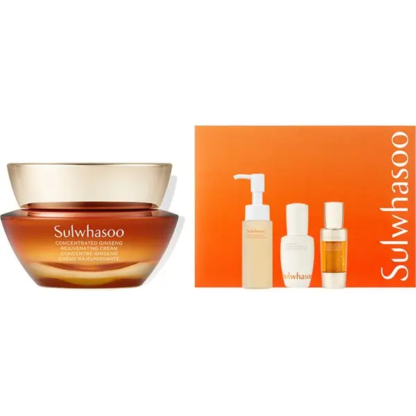 SULWHASOO Concentrated Ginseng Rejuvenating Cream Set $331 Value - No Color