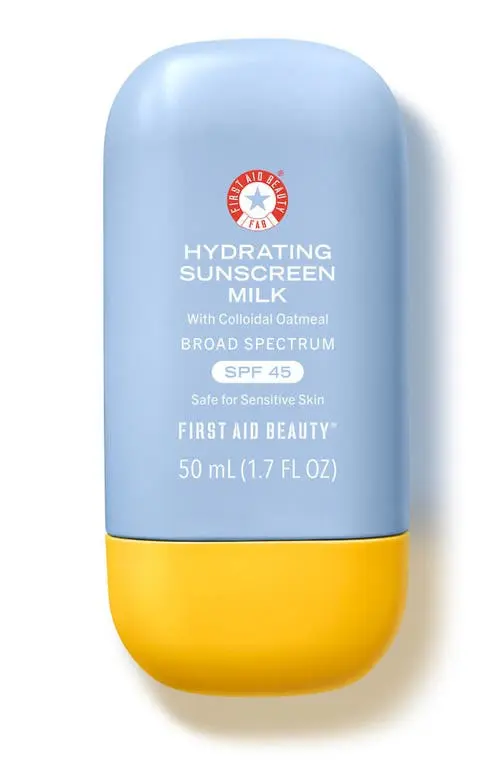 FIRST AID BEAUTY Hydrating Sunscreen Milk With Colloidal Oatmeal Broad Spectrum Spf 45 - No Color