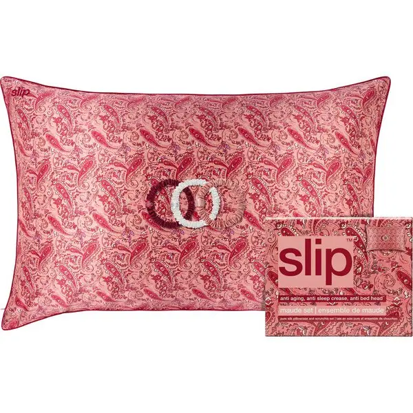 Slip Pure Silk Pillowcase And Scrunchie Set - Maude