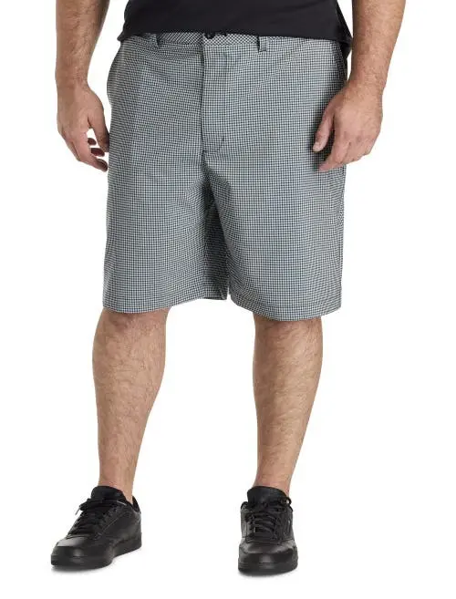 REEBOK Performance Plaid Golf Shorts