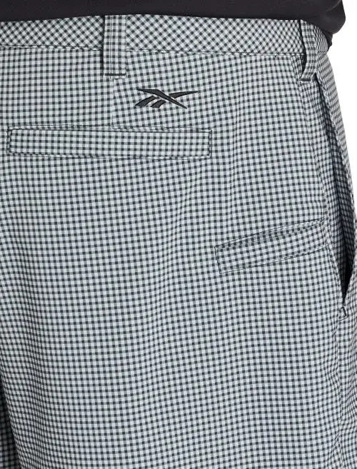 REEBOK Performance Plaid Golf Shorts