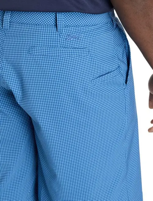 REEBOK Performance Plaid Golf Shorts