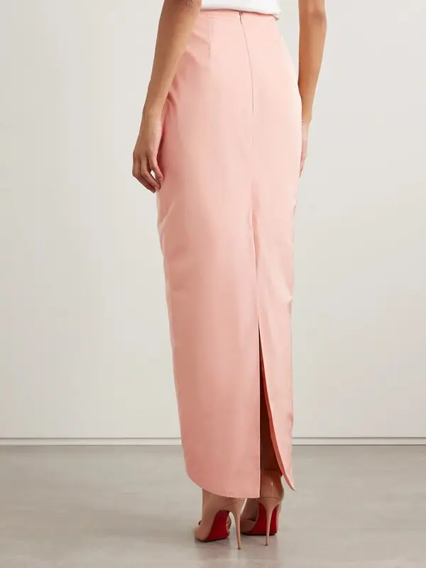 WIEDERHOEFT Ophelia Taffeta Maxi Skirt