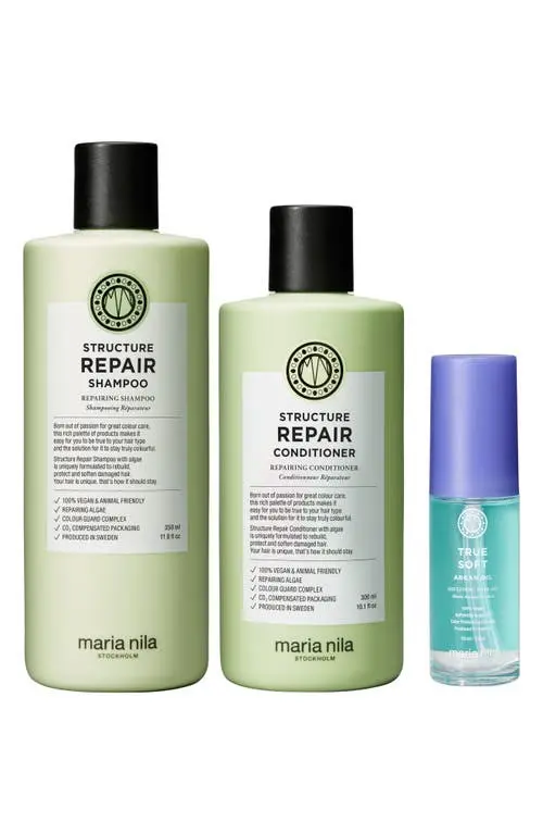 MARIA NILA Structure Repair Beauty Bag Set $79 Value - No Color