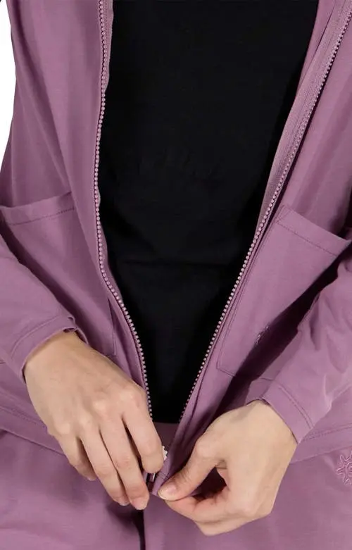 UV SKINZ Everyday Hooded Jacket - Grape