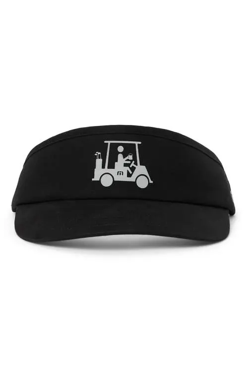 Travis Mathew Mapes Golf Visor - Black