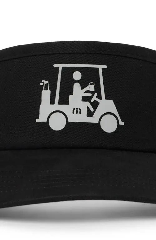 Travis Mathew Mapes Golf Visor - Black