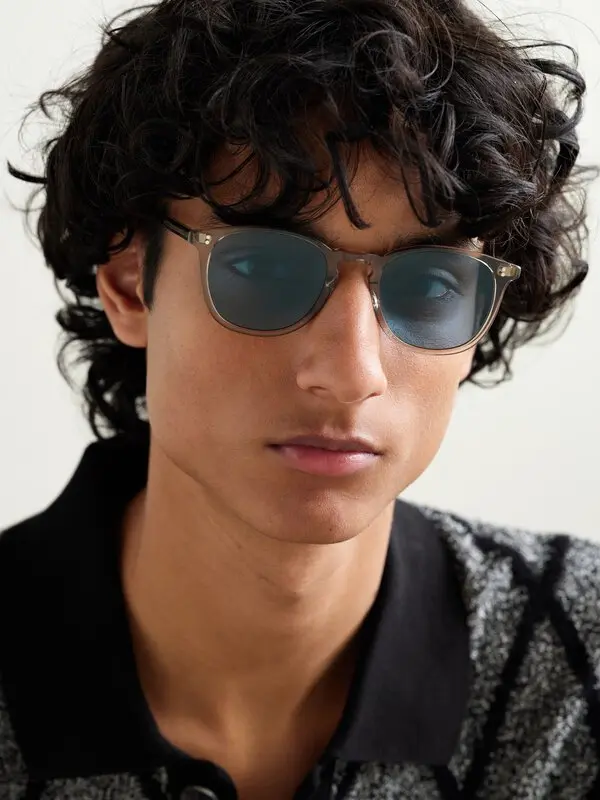 Garrett Leight Kinney Round-frame Sunglasses