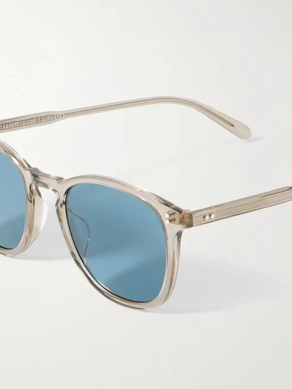 Garrett Leight Kinney Round-frame Sunglasses