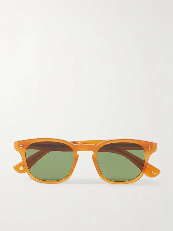 Garrett Leight Ace Ii Sun Sunglasses - Orange