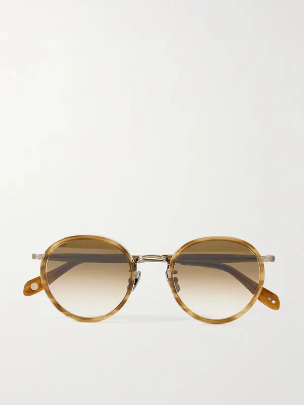 Garrett Leight Wilson X Sun Sunglasses - Brown