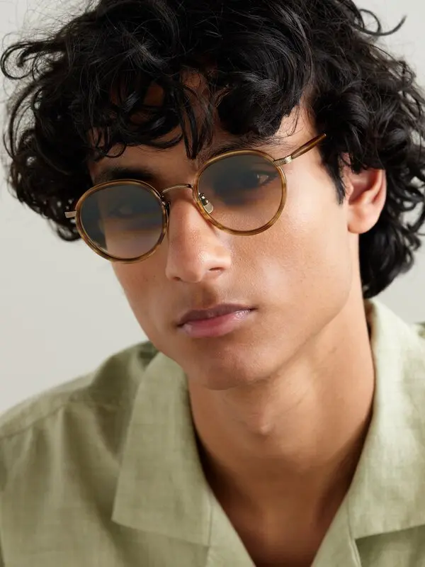 Garrett Leight Wilson X Sun Sunglasses - Brown | Editorialist