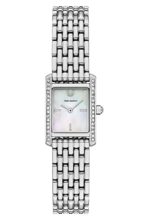 Tory Burch Eleanor Bracelet Watch - Silver