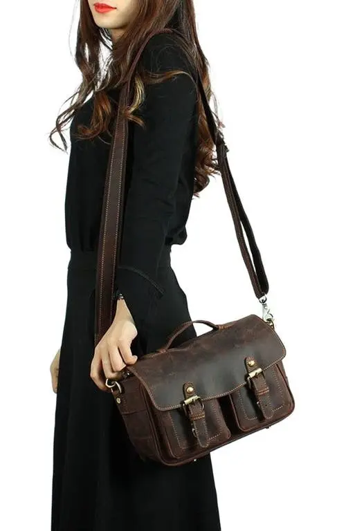 STEEL HORSE LEATHER Faust Camera Bag