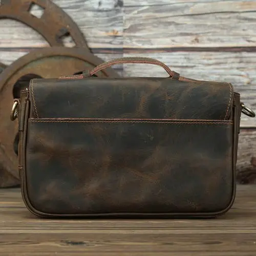 STEEL HORSE LEATHER Faust Camera Bag