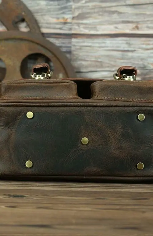 STEEL HORSE LEATHER Faust Camera Bag