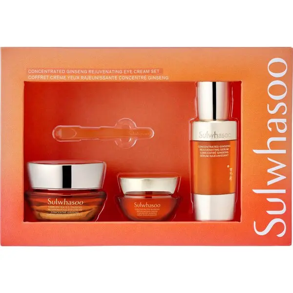SULWHASOO Concentrated Ginseng Rejuvenating Eye Cream Set $182 Value - No Color